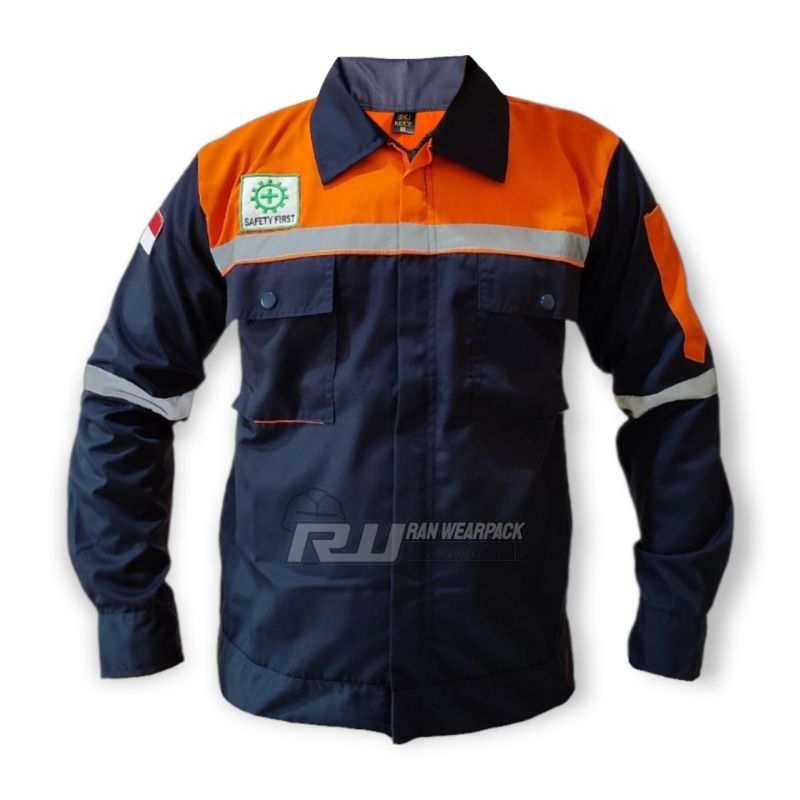 Jual Wearpack Atasan - Kemeja Safety - Baju Safety - Baju Kerja Safety ...