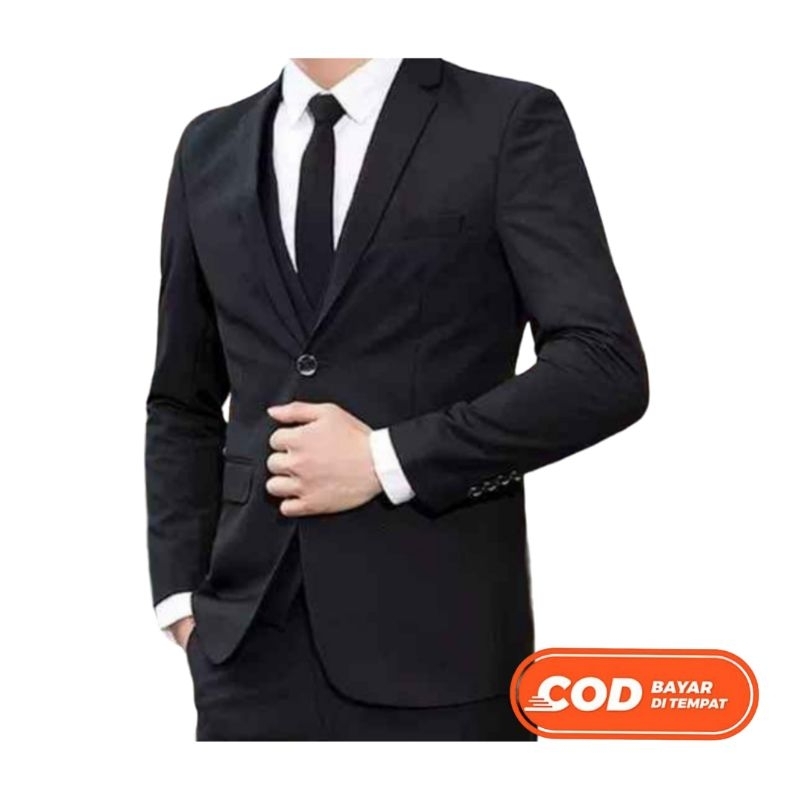 Jual JAS KANTOR / JAS RESMI / JAS FORMAL PRIA SLIM FIT | Shopee Indonesia