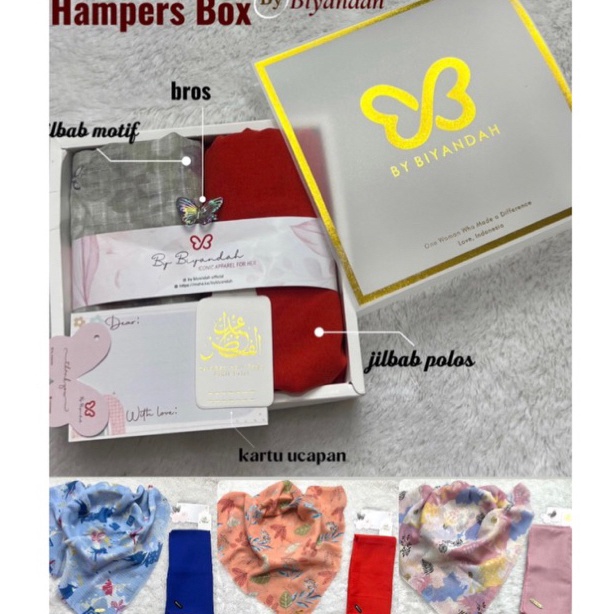 Jual ART J34Z SIAP REBUTAN Premium Hampers Jilbab Parcel Box Gift ...
