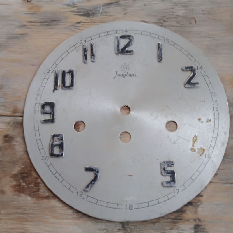 Jual Plat jam dinding Junghans tiga lubang | Shopee Indonesia
