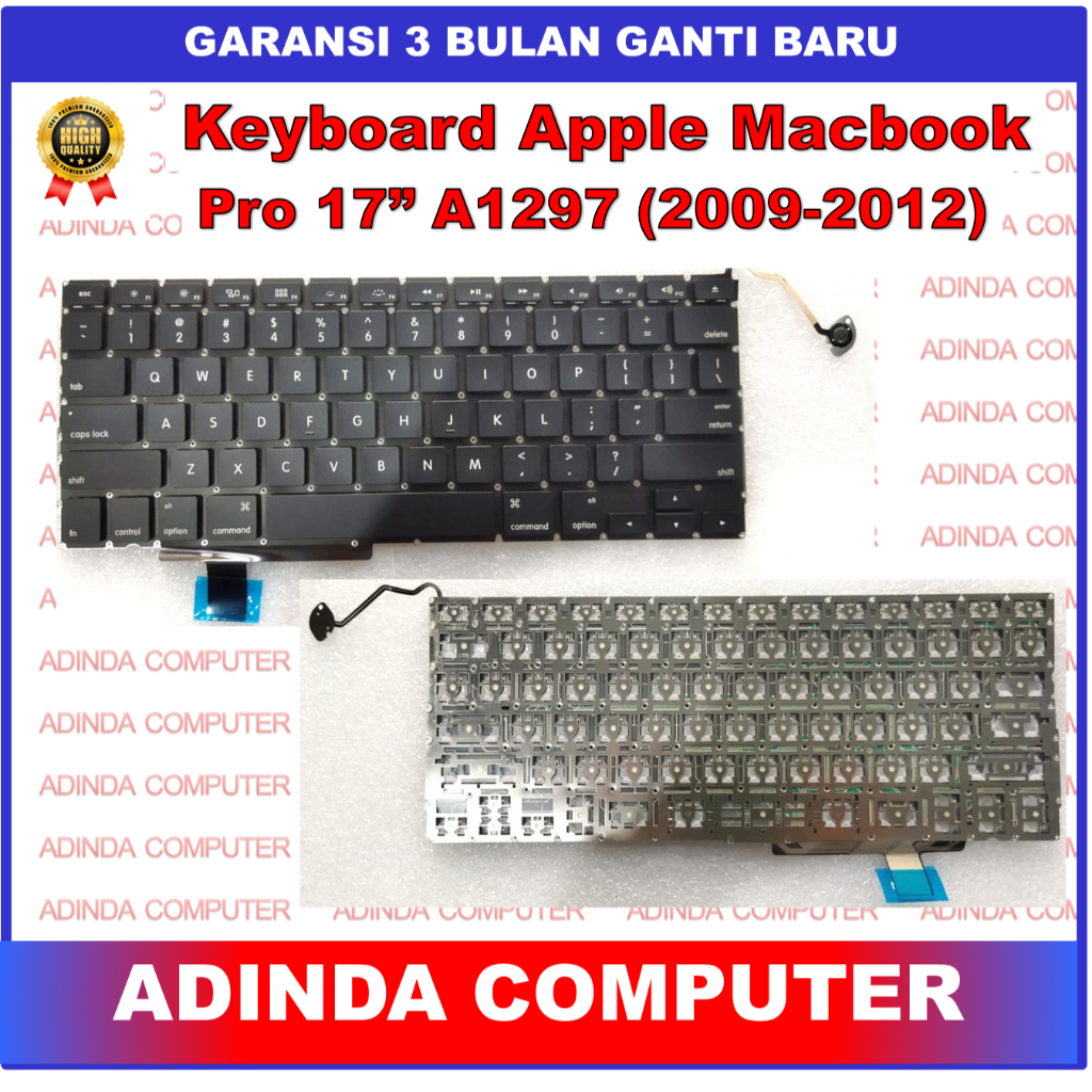 Jual Keyboard Apple MB Pro 17" A1297 (2009-2012) | Shopee Indonesia