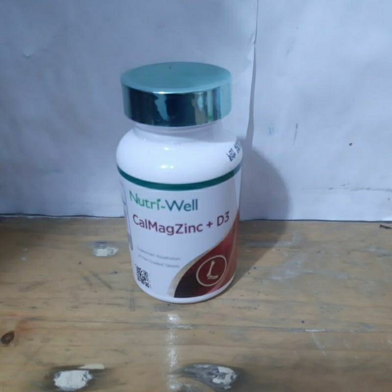 Jual Nutriwell Nutri Well CalMagZinc +D3 isi 30 Tablets | Shopee Indonesia