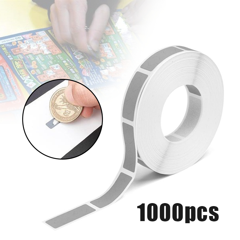 Jual Sticker Gosok 1000pcs Label Gosok Scratch Off Pin Label Sticker ...