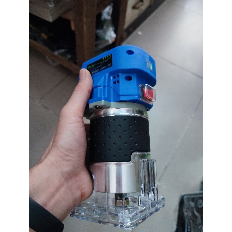 Jual mollar CWT20350-U mesin profil kayu cordless router wood trimmer ...