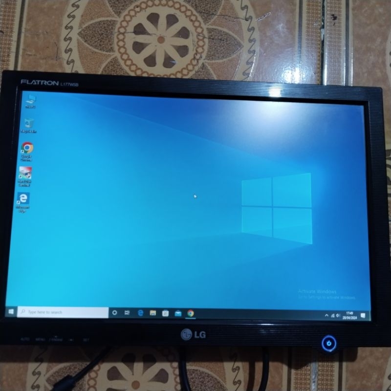 Jual MONITOR LG 17 INCH FLATRON L177WSB MURAH | Shopee Indonesia