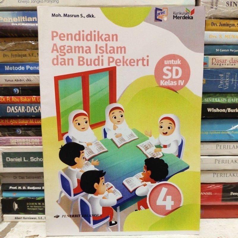 Jual Pendidikan agama Islam dan budi pekerti kelas 4 SD kurikulum merdeka | Shopee Indonesia