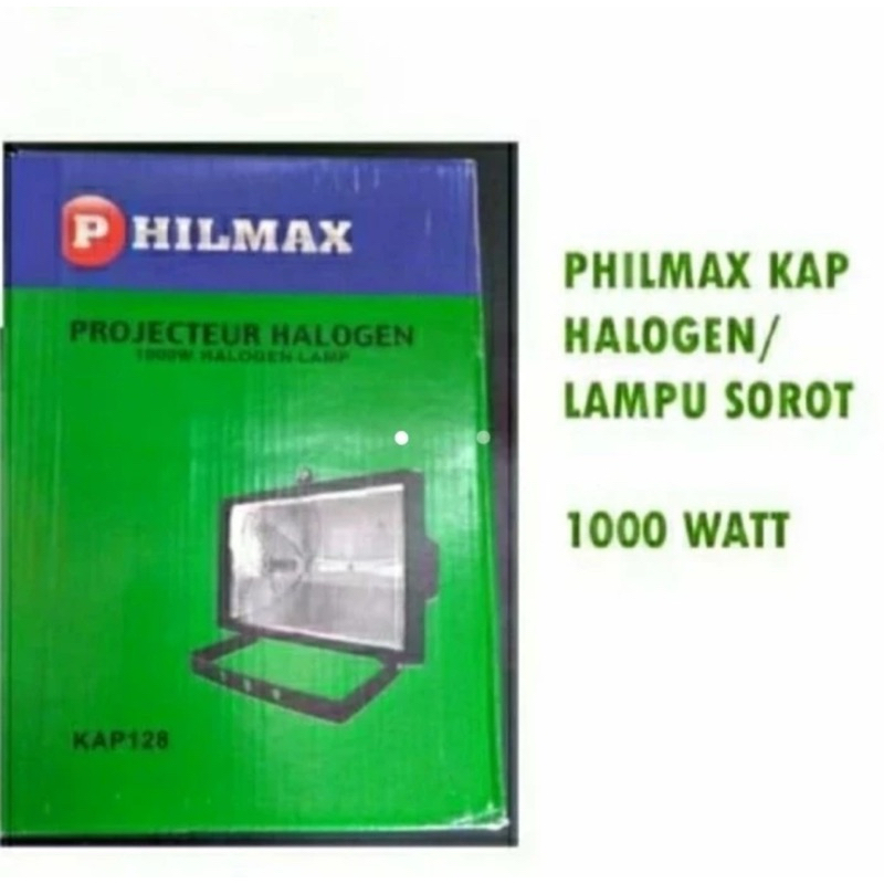 Jual Lampu Sorot Halogen 1000W PHILMAX | Shopee Indonesia