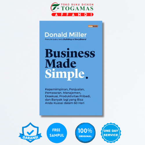Jual BUSINESS MADE SIMPLE - DONALD MILLER | Shopee Indonesia