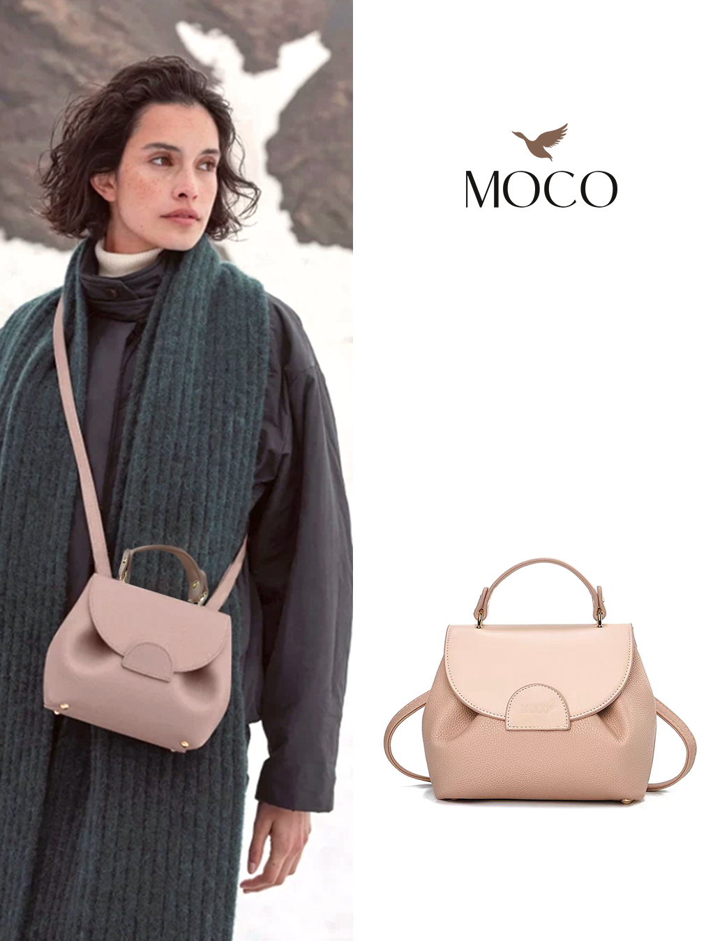 Jual MOCO Fashion Tas Sling Bag Selempang Bunga Mekar 8307 | Shopee ...