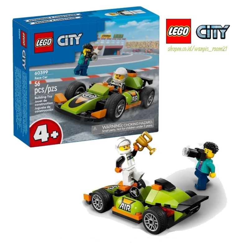 Jual Lego City 60399 Race Car - Lego Mobil Balap Balapan | Shopee Indonesia