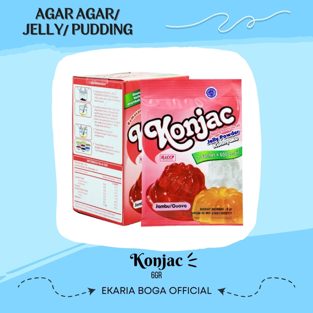 Jual JELLY | AGAR AGAR | PUDDING | KONJAC JELLY POWDER KONNYAKU | TEPUNG KONYAKU JELI | KONJAC ...