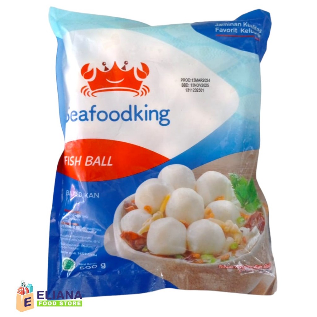 Jual Seafoodking White Fish Ball 500 GR / Seafoodking Bakso Ikan ...