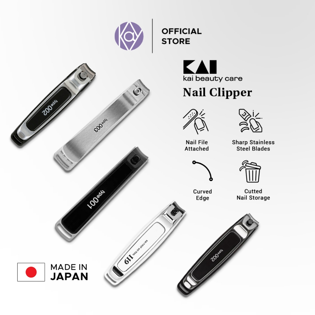 Jual KAI Original Japan Nail Clipper / Gunting Kuku Anti Karat Jepang ...