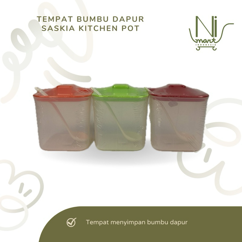 Jual SASKIA KITCHEN POT | TEMPAT WADAH PENYIMPANAN BUMBU DAPUR OWL ...