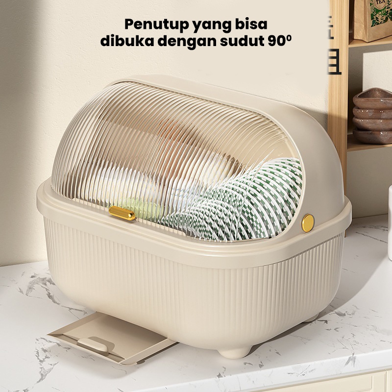 Jual Starlight Rak Pengering Piring Anti Debu Rak Piring Plastik Tempat ...