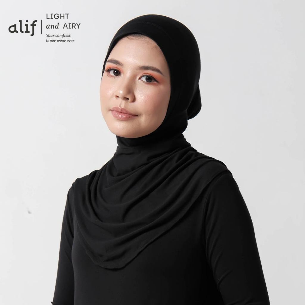 Jual Alif Modern Wear - Azalia Ciput Ninja Anti Slip - Black | Shopee ...
