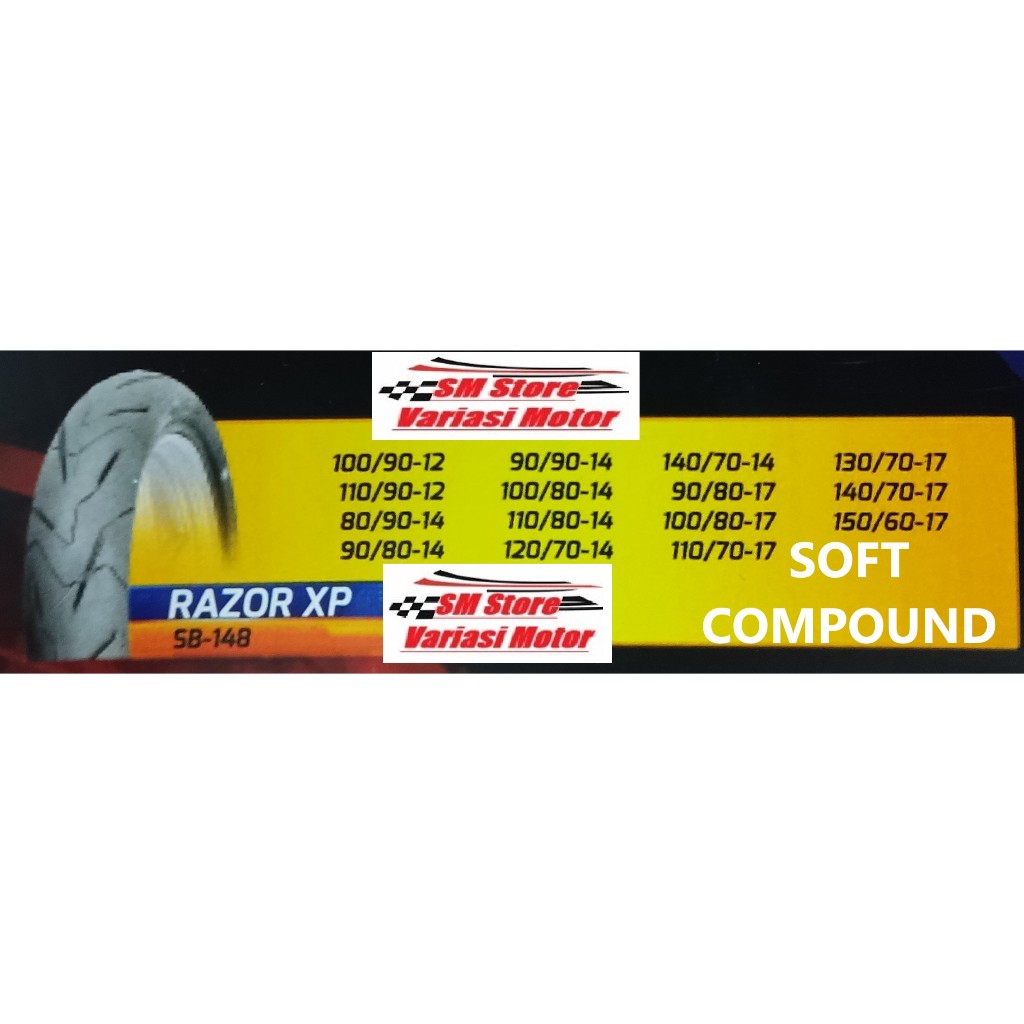 Jual Ban Racing Tubles Soft Compound SoftCompound Swallow SB 148 Razor ...