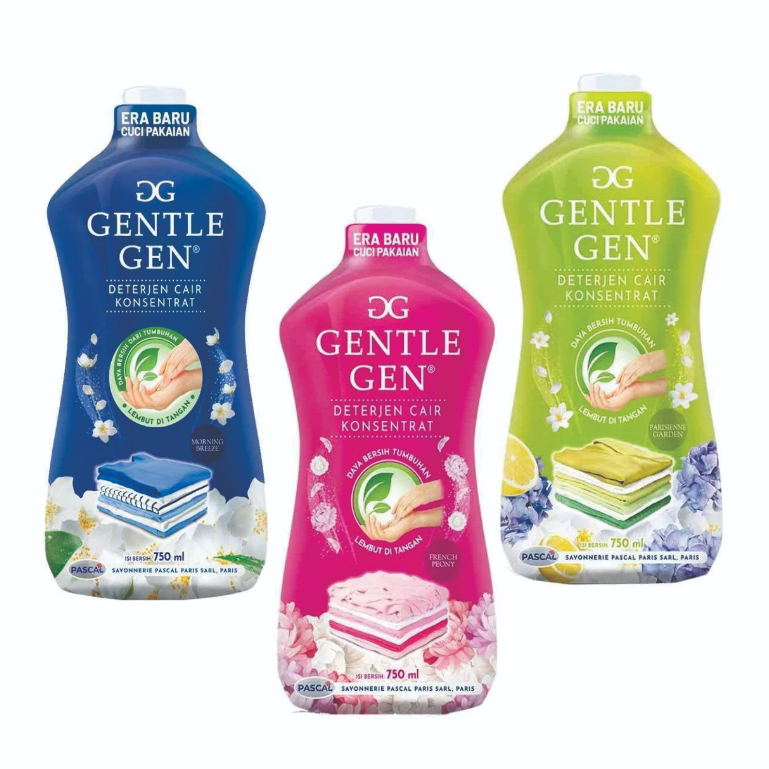 Jual Gentle Gen Detergent Liquid Botol 750 ml | Shopee Indonesia