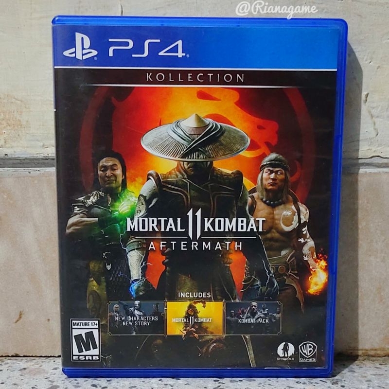 Jual BD Kaset PS4 PS5 Mortal Kombat 11 Aftermarth Game CD PS 4 5 Original Playstation Bekas ...