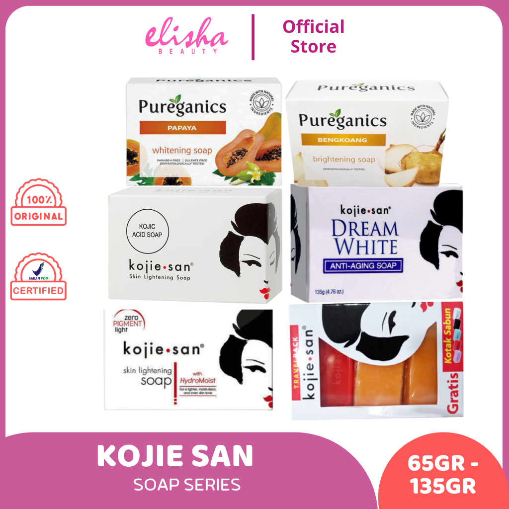 Jual Kojie San Skin Lightening Soap // Dream White Soap // Kojic Acid ...