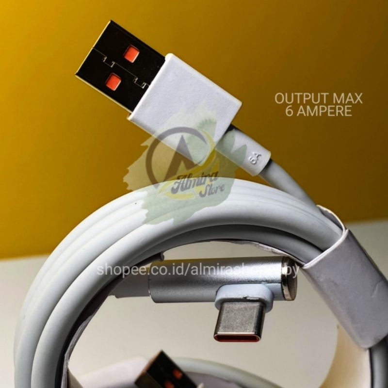 Jual CABLE DATA GAMING XIAOMI TYPE C TURBO PANJANG 1,8M KABEL CHARGER ...