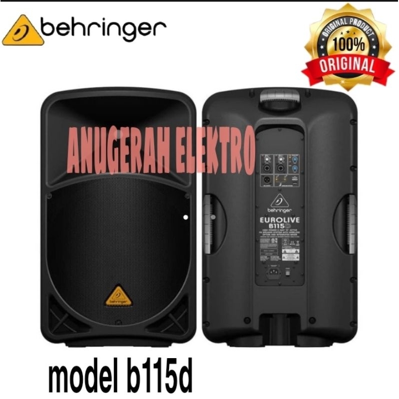 Jual SPEAKER AKTIF BEHRINGER B115D ACTIVE 2 WAY PA SPEAKER SYSTEM ...