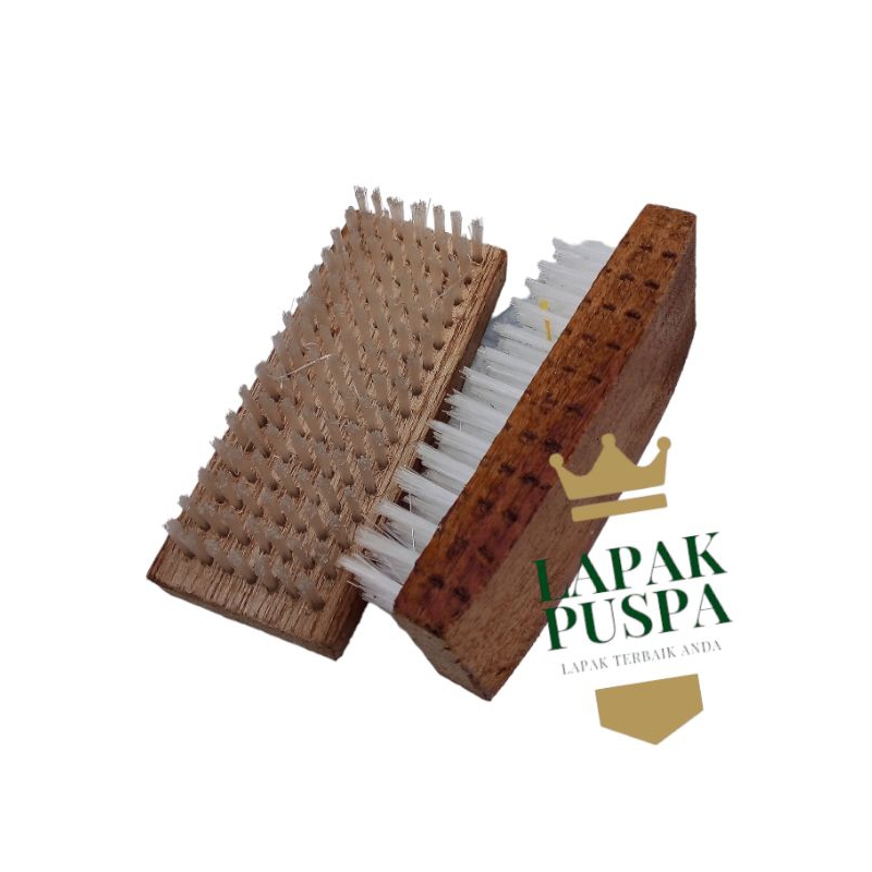 Jual 1 pcs sikat baju sikat pakaian sikat cuci baju gagang kayu ...