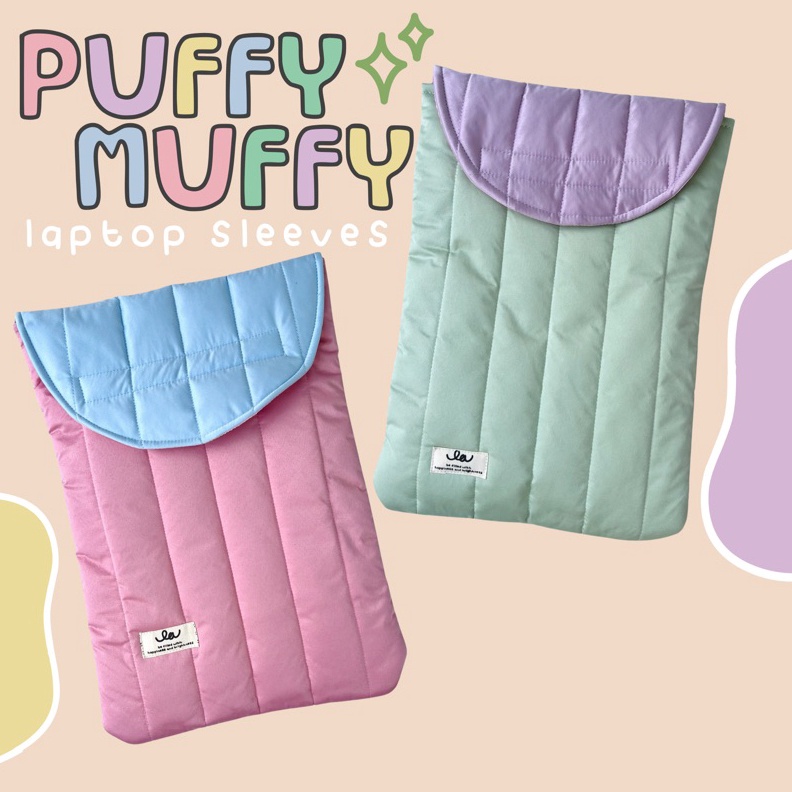 Jual ART X68S Laptop Sleeves Tas Laptop Puffy Muffy LAIDEAS | Shopee Indonesia