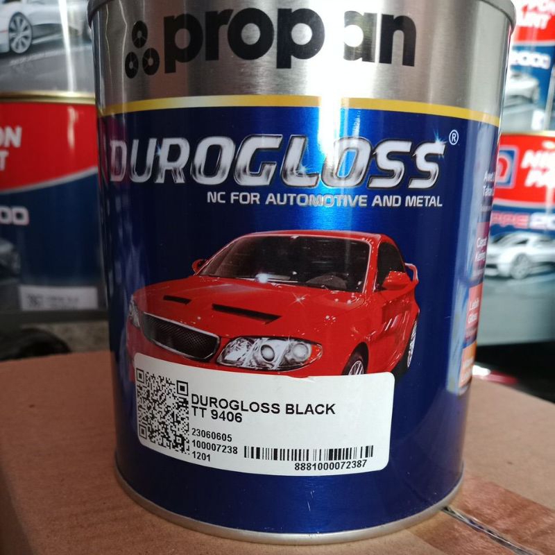 Jual PROPAN DUROGLOSS BLACK TT 9406 1KG | Shopee Indonesia