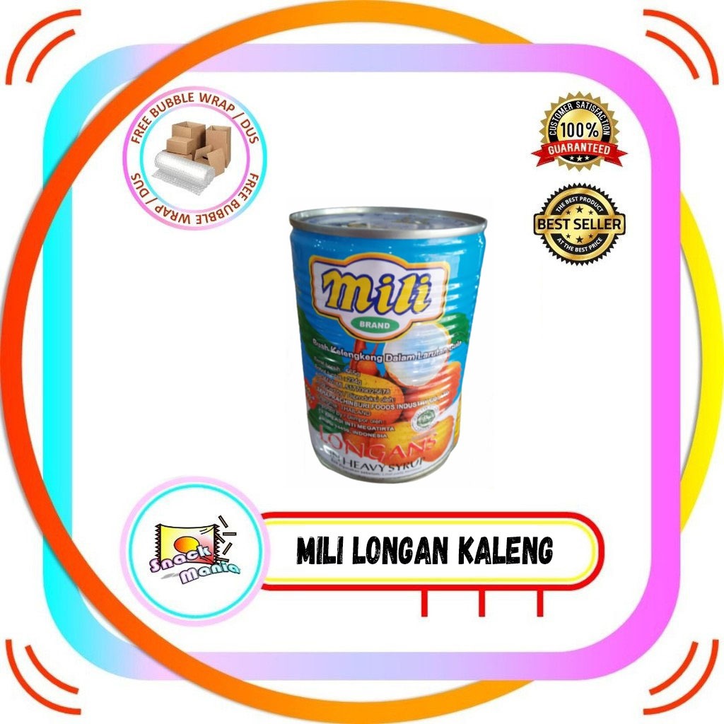 Jual Mili Buah Longan in Syrup 565 gr Buah Kelengkeng Dalam Sirup Gula ...