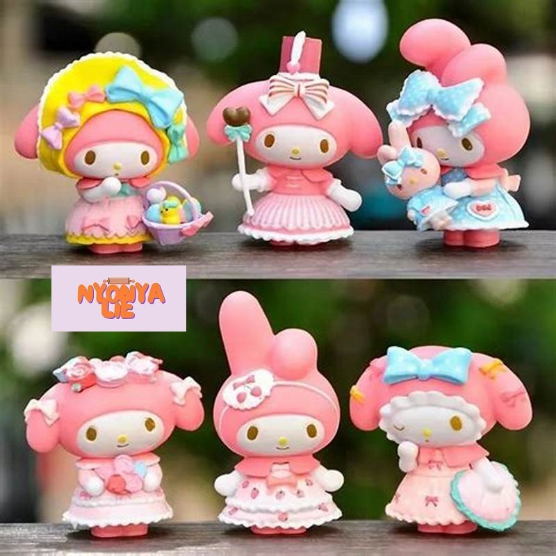 Jual Cca80 Topper My Melody Gaun Pesta Dekorasi Kue Ulang Tahun Anak
