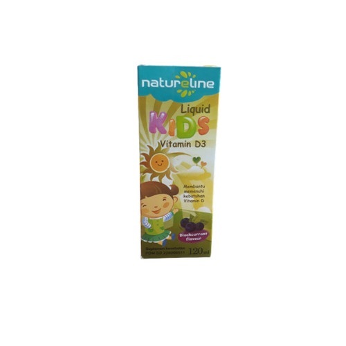 Jual NATURELINE VITAMIN D3 KIDS 120ML | Shopee Indonesia