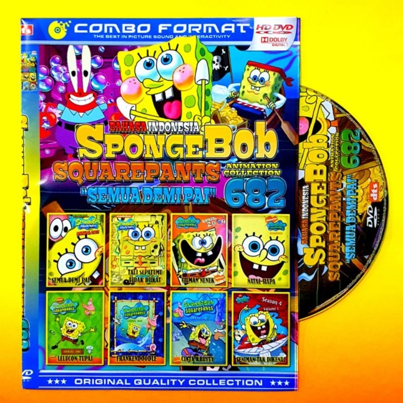Jual KASET DVD SPONGEBOB-DVD ANAK2 CARTOON SPONGE BOB | Shopee Indonesia