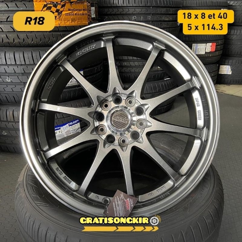 Jual velg racing mobil ring 18 CE28 SSW THAILAND velg mobil racing r18 velg mobil Innova Hrv Crv ...