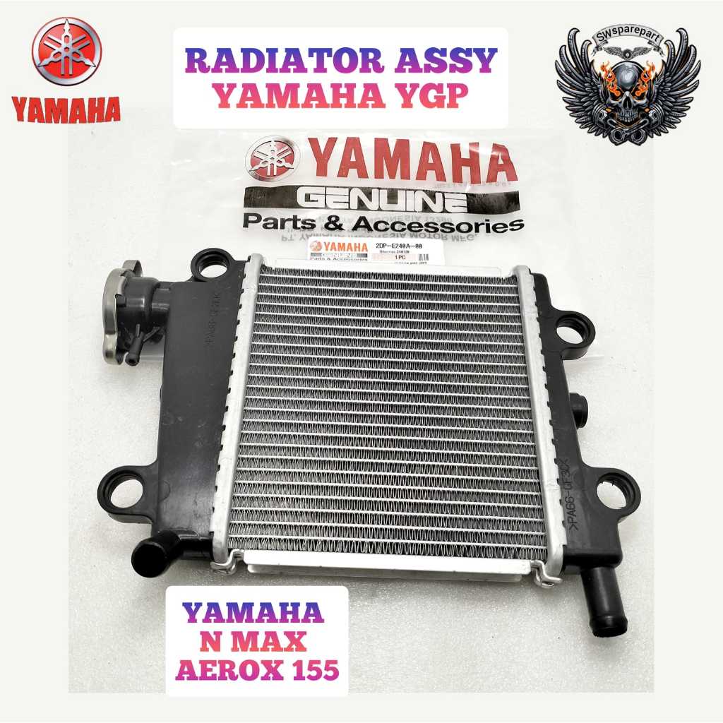 Jual RADIATOR ASSY YAMAHA 2DP NMAX AEROX 155 KUALITAS ORIGINAL YAMAHA ...