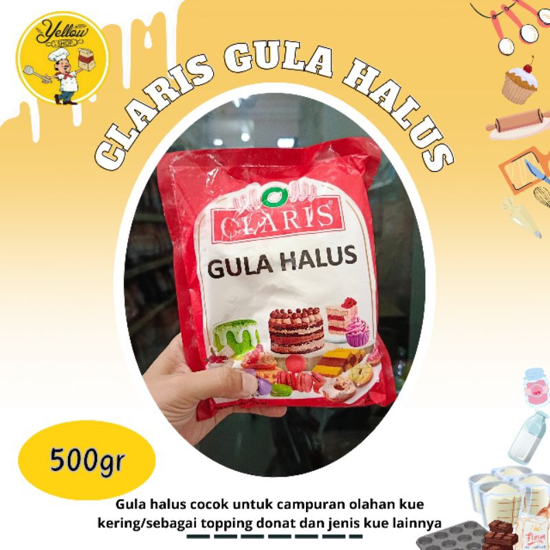 Jual CLARIS GULA HALUS 500GR | Shopee Indonesia