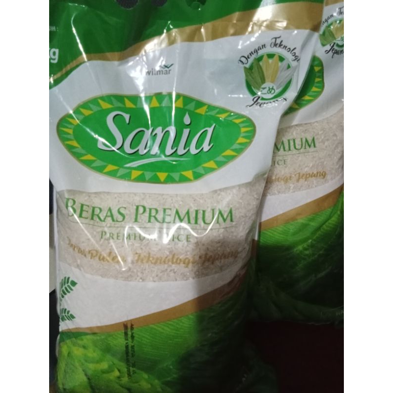Jual Beras Premium Sania 5 KG | Shopee Indonesia