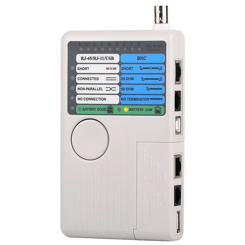 Jual REMOTE CABLE TESTER BNC TESTER LAN + TESTER USB | Shopee Indonesia