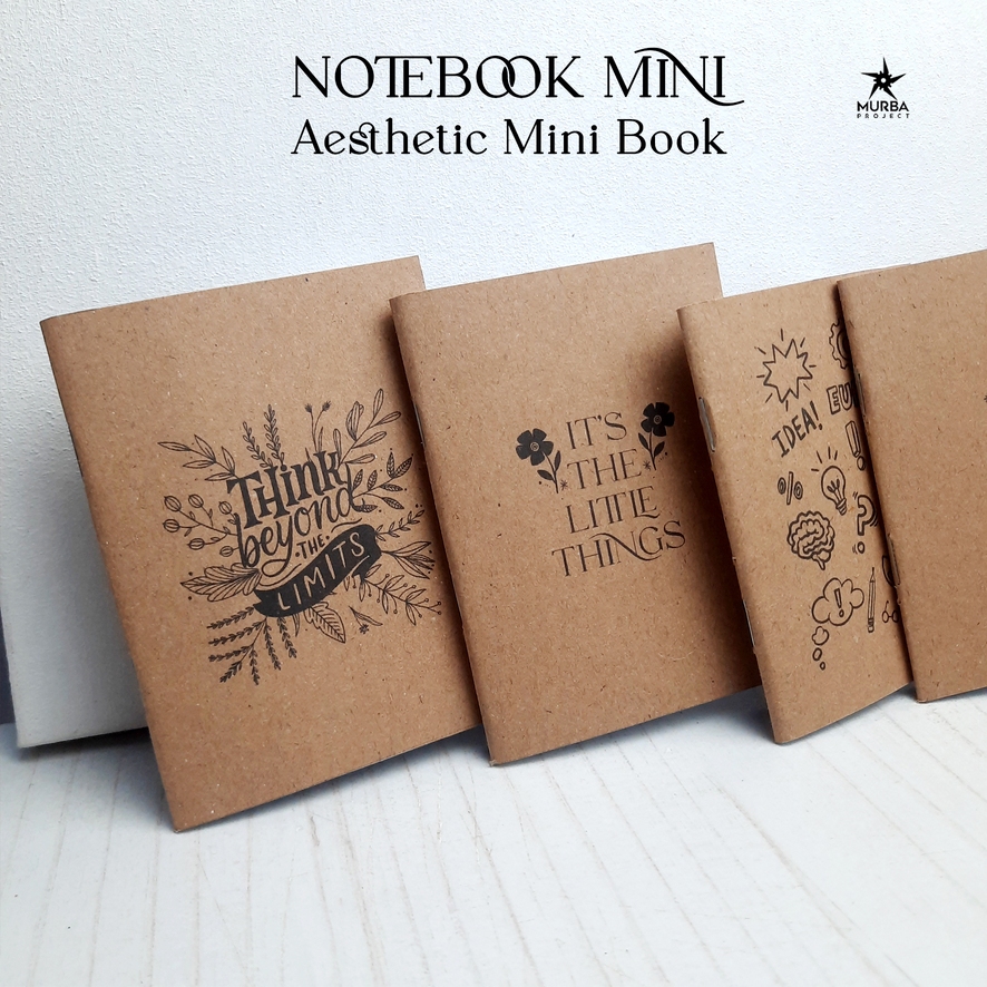 Jual Notebook Mini Aesthetic | Buku Mini | Buku Saku Kecil Mini Book ...
