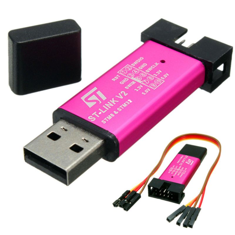Jual Original ST LINK Stlink ST-Link V2 Mini STM8 STM32 Simulator ...