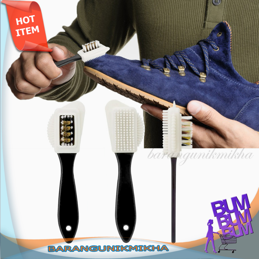 Jual Sikat Sepatu Suede Nubuck Brush Kawat Multifungsi / Suede Brush ...