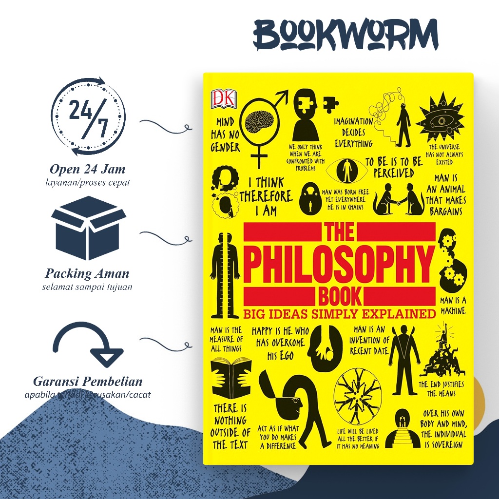 Jual The Philosophy Book Big Ideas Simply Explained English Shopee