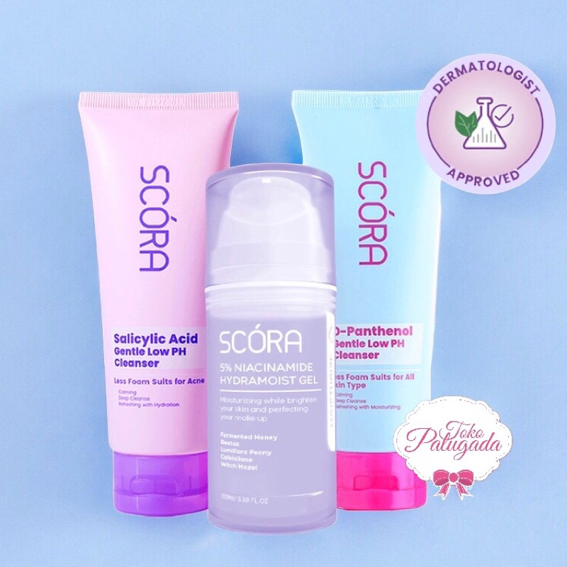 Jual SCORA Skincare Series - Scora Moisturizer - Scora Face Wash ...