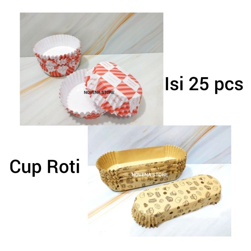 Jual PAPER CUP CASE ROTI LAMINASI (ISI 25PCS)-CUP ROTI KERTAS ALAS ROTI ...
