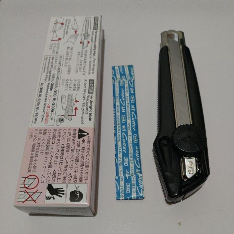 Jual NT EL-500 Pisau Cutter 18 mm L Type Eco Series EL500 Gratis Refill ...