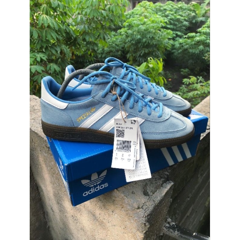 Jual Adidas Handball Spezial Ice Blue Original | Shopee Indonesia
