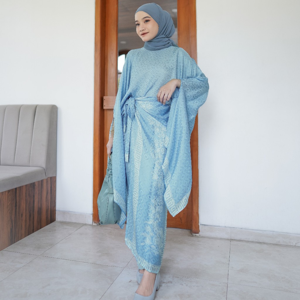 Jual INARA JUPRI Set Blouse dan Rok Lilit Batik Modern Viscose | Shopee ...