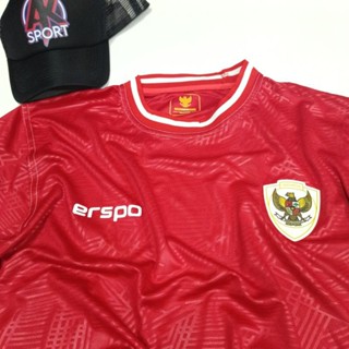 Jual ERSPO Jersey Baju Bola Timnas Indonesia Home Away Terbaru 2024 AFC Cup Pra Piala Dunia 2026 ...