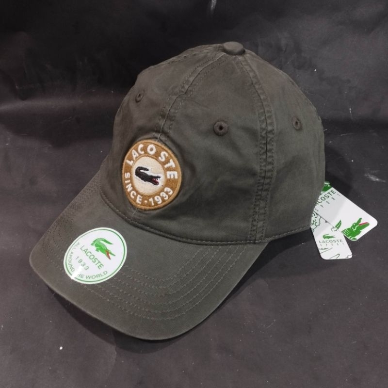 Jual Topi Lacoste Import Ijo Army 01 | Shopee Indonesia