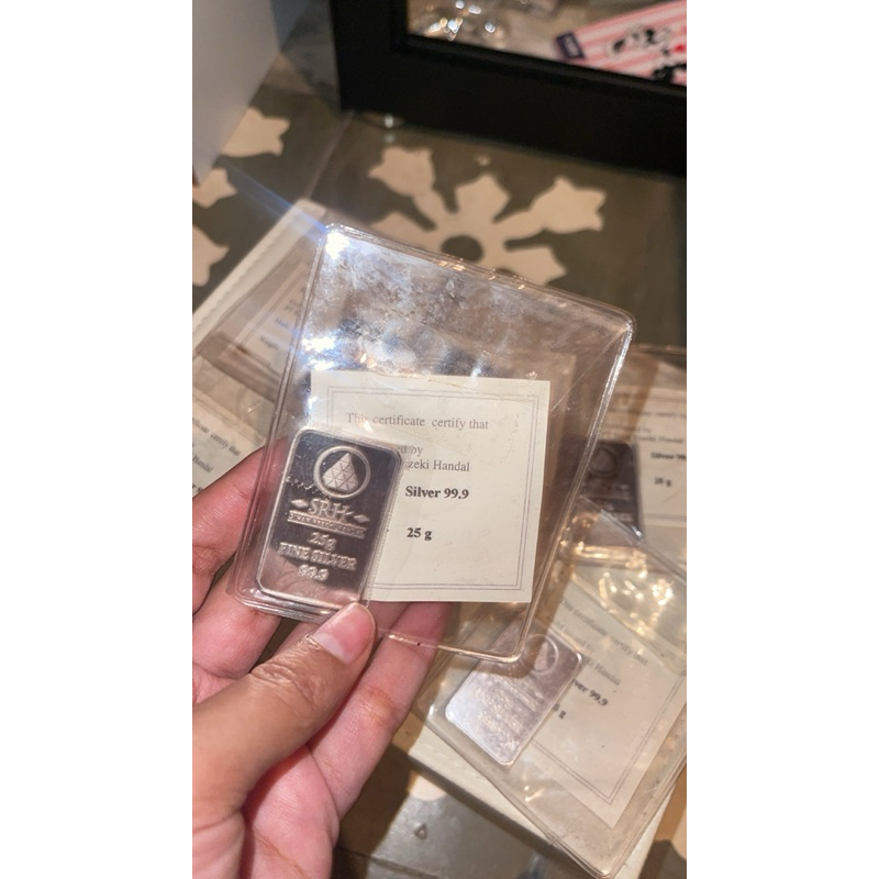 Jual Perak batangan 25 Gr SRH | Shopee Indonesia